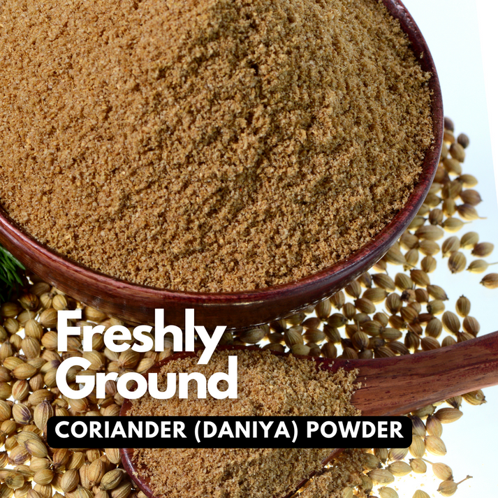 Freshly Ground Coriander (Daniya) Powder - 200 grams – Satva Farm