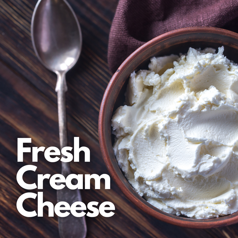 Fresh Cream Cheese - Original Flavour -185 gms – Satva Farm
